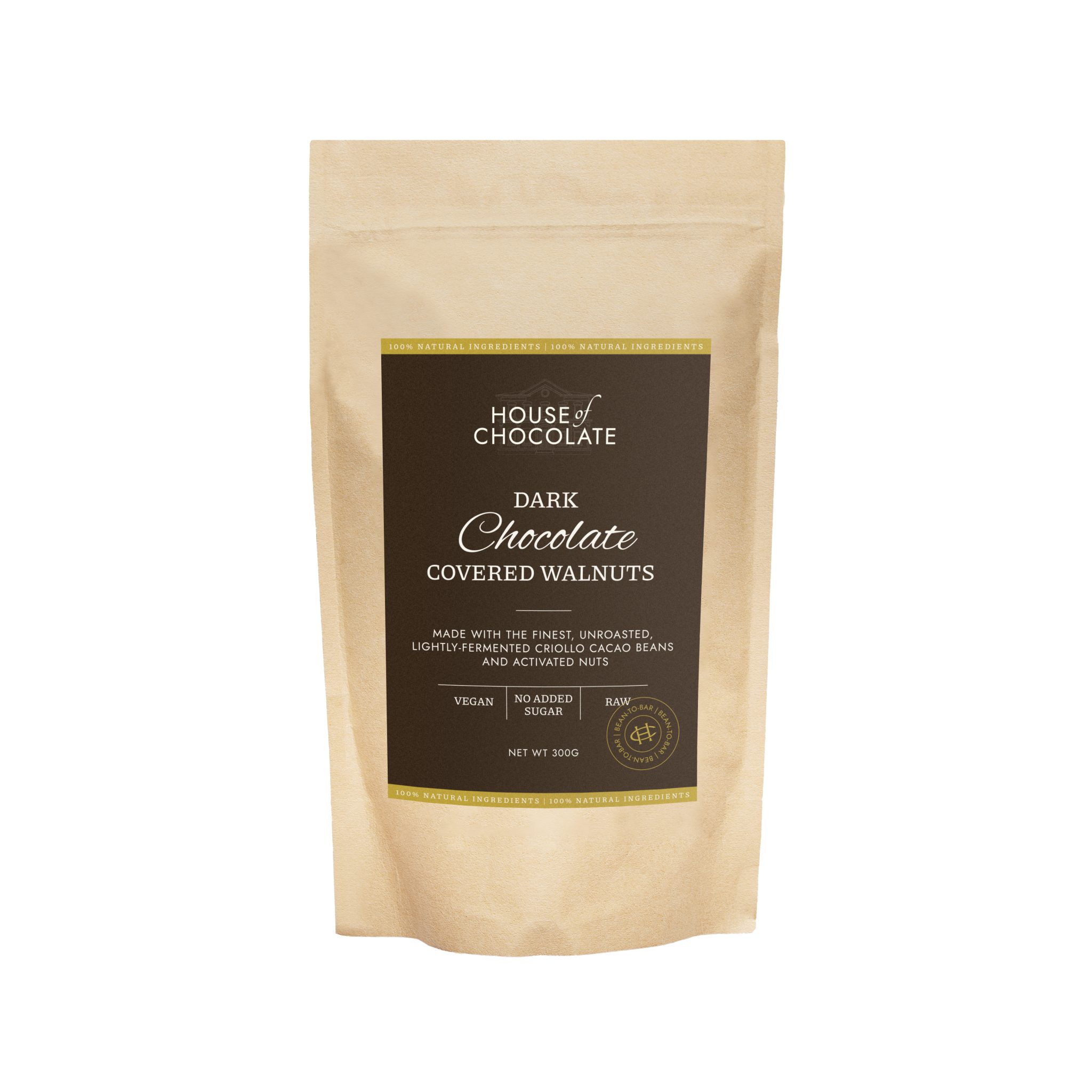 Dark Chocolate Covered Walnuts - House of Chocolate